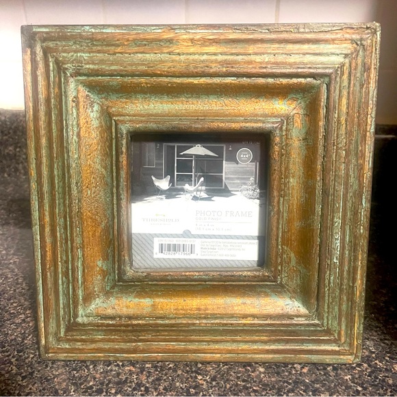 Threshold | Accents | Home 4x4 Rustic Wood Frame | Poshmark
